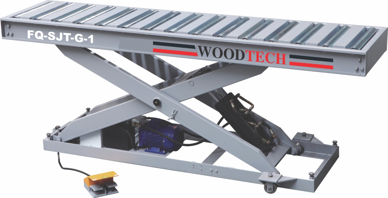 Woodtech's 1T fixed roller lifting table FQ-SJT-G-1 is a reliable and ...